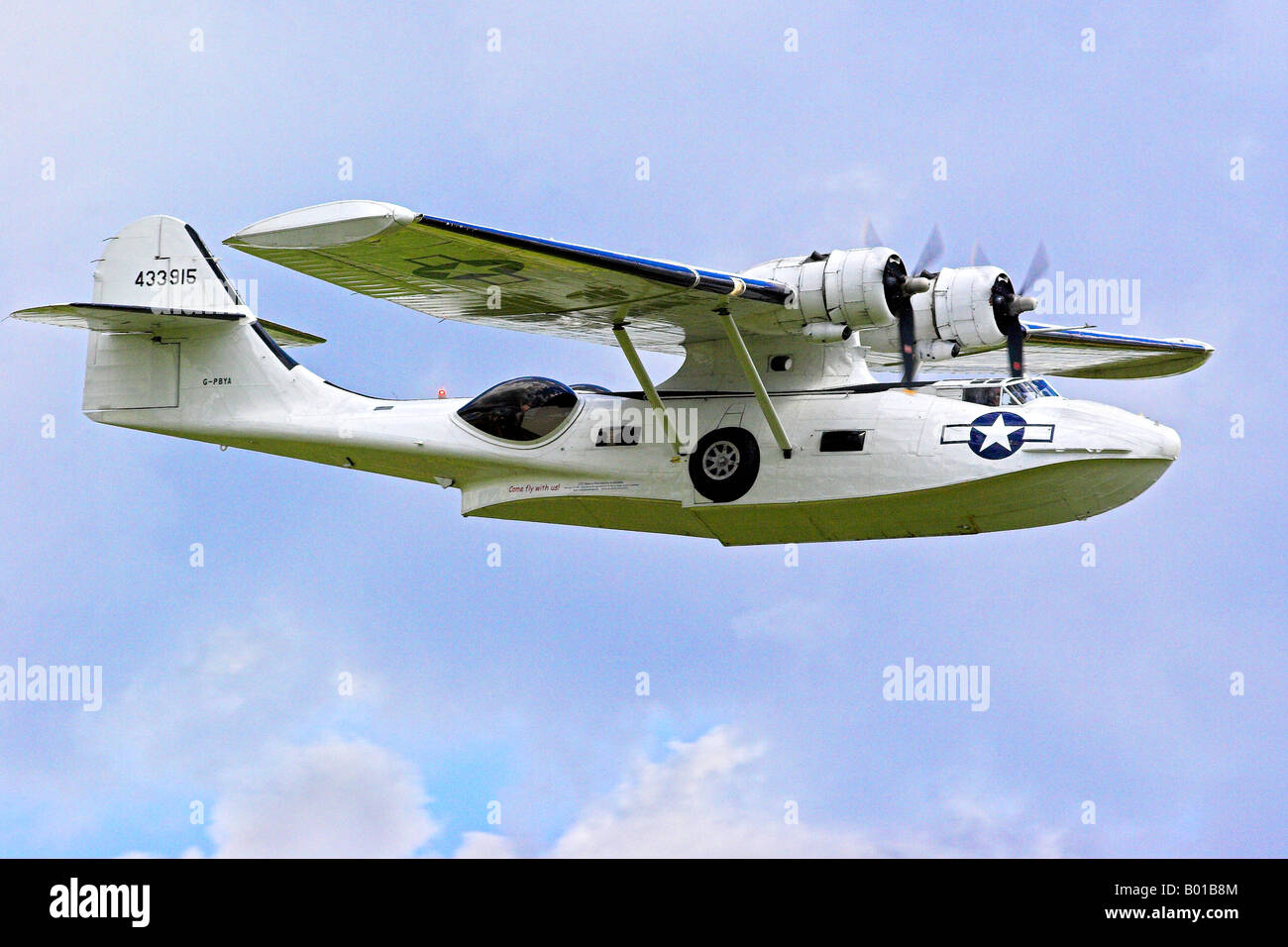 Consolidated PBY 5A Catalina Amphibian Aircraft Stock Photo - Alamy