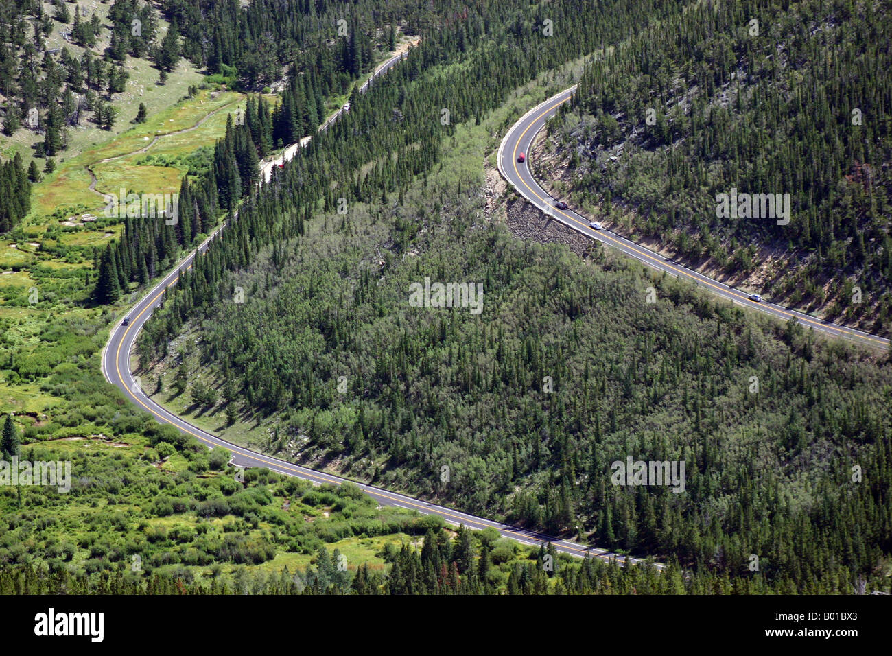 Colorado trail ridge road hi-res stock photography and images - Alamy