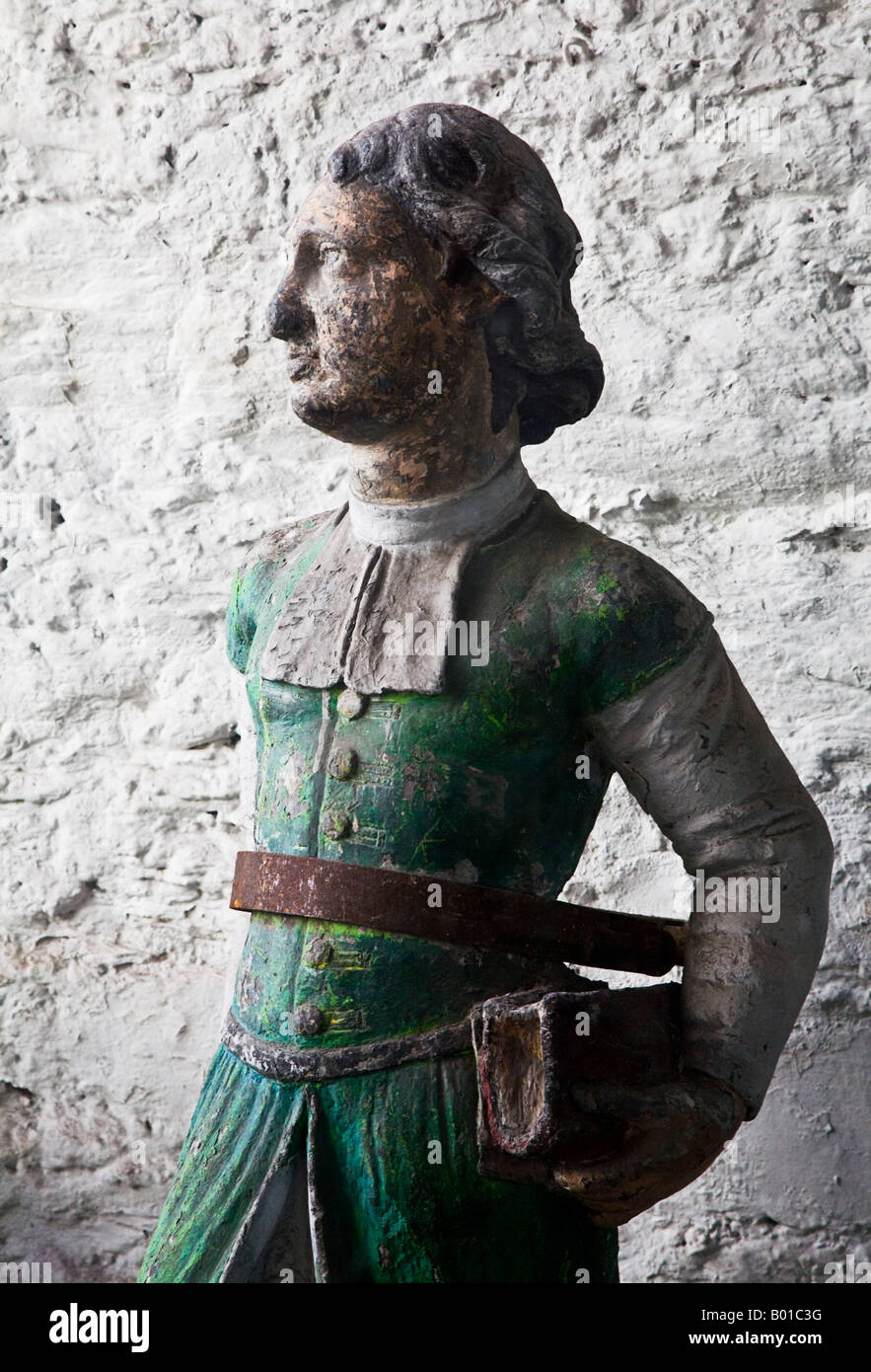 Old statue in St. Anne's Church Shandon Cork City Ireland Stock Photo ...
