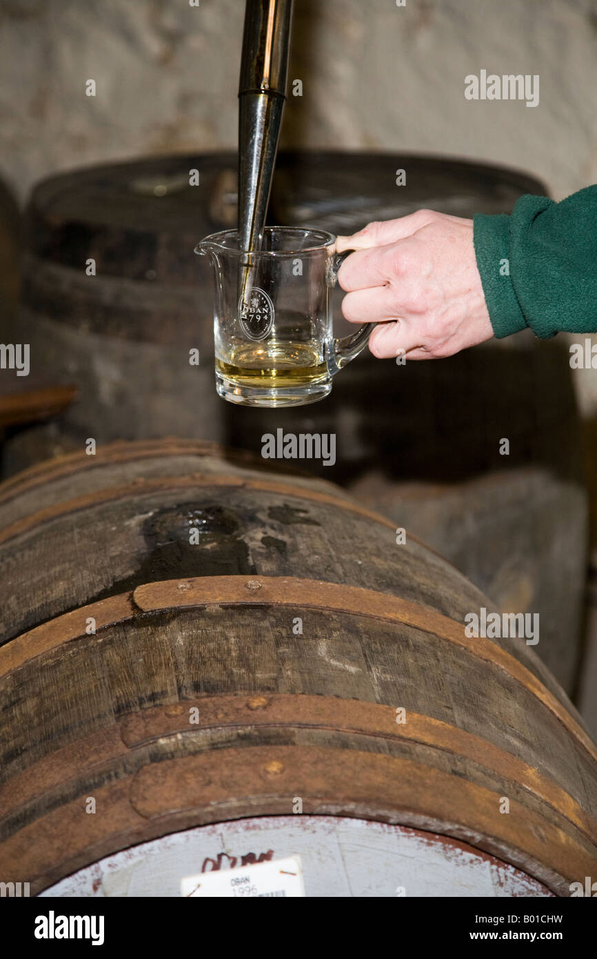 Scotland whisky barrel glass hi-res stock photography and images - Alamy