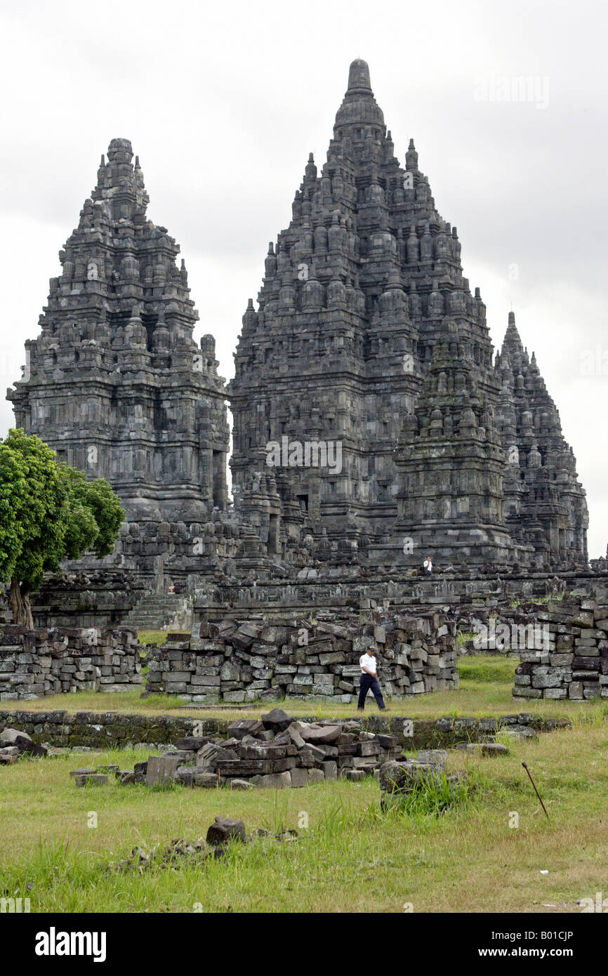 Prambanan temple compound in Yogyakarta, Indonesia Stock Photo - Alamy