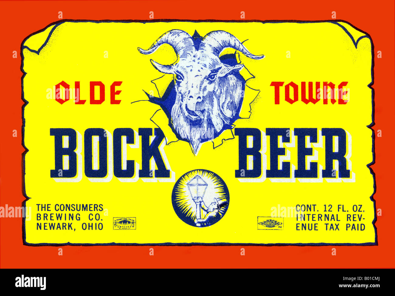 Beer label goat hi-res stock photography and images - Alamy
