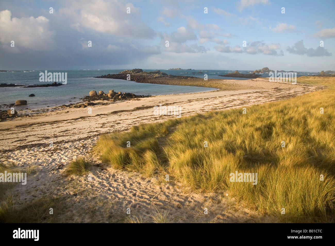 Rushy bay, bryher hi-res stock photography and images - Alamy
