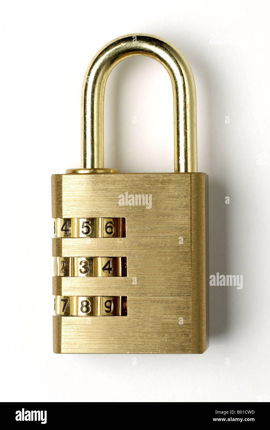Gold combination lock hi-res stock photography and images - Alamy