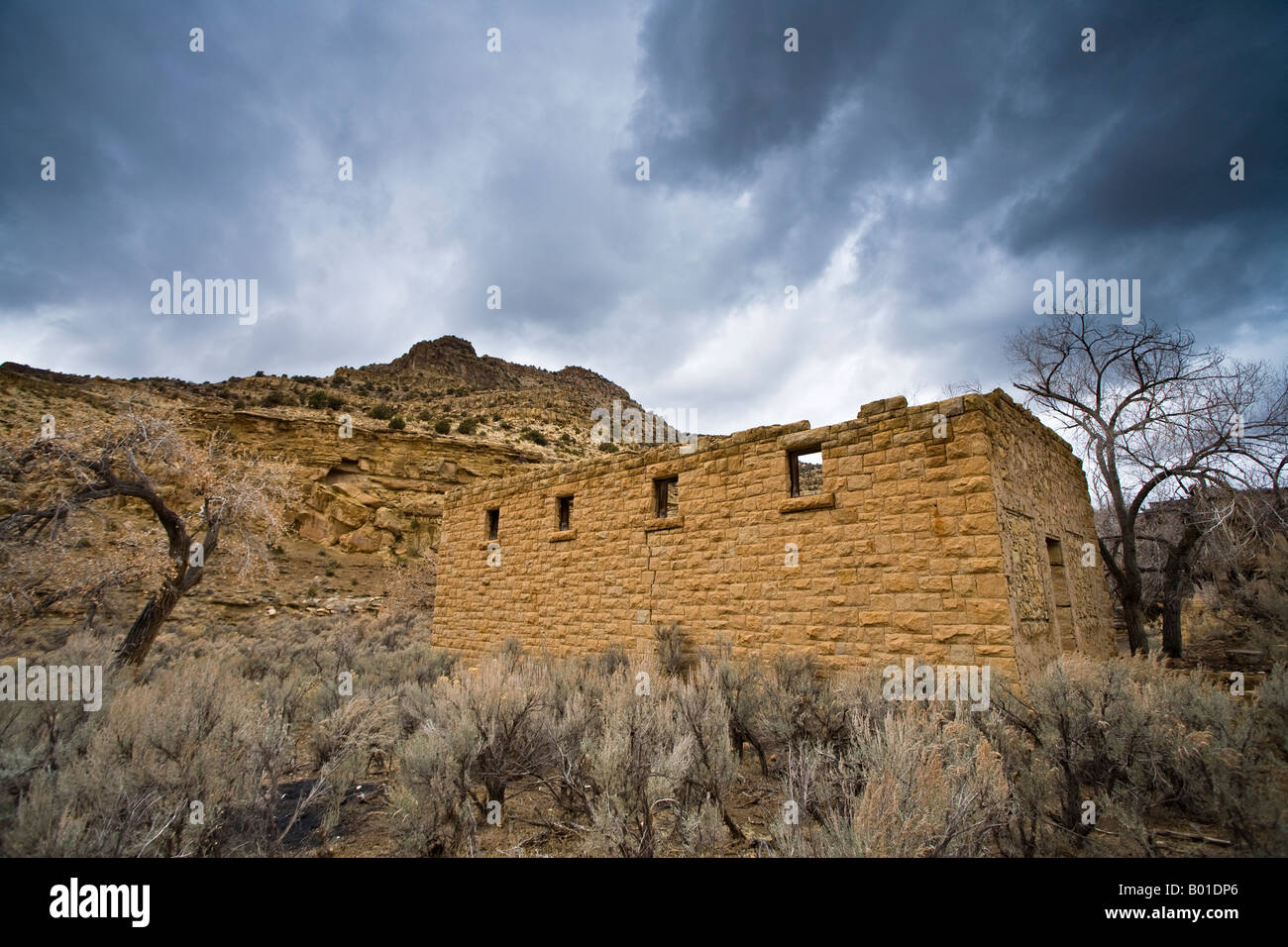 The ghost town remains of Sego Utah near Thompson Stock Photo - Alamy