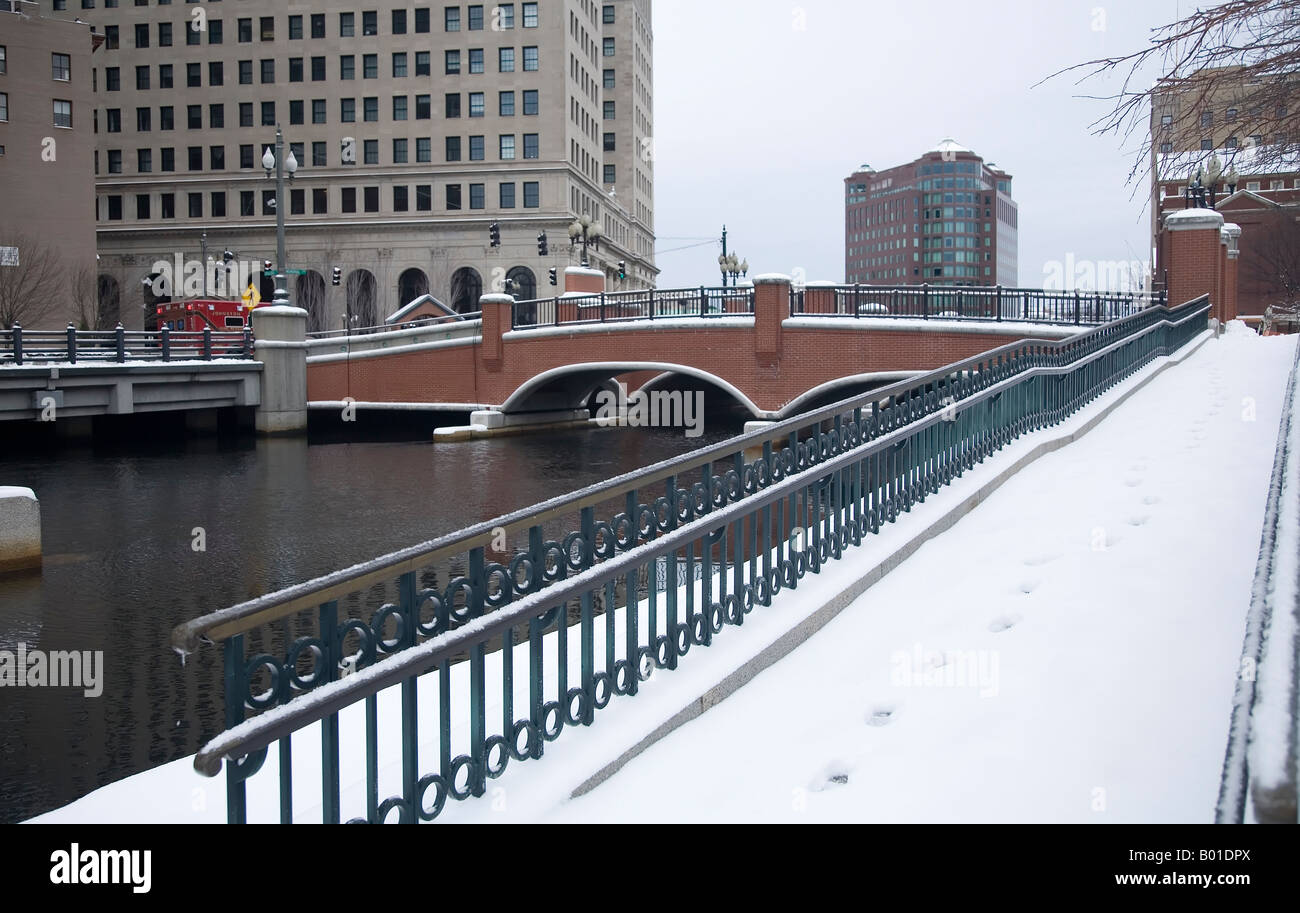 Providence river bridge hi-res stock photography and images - Alamy