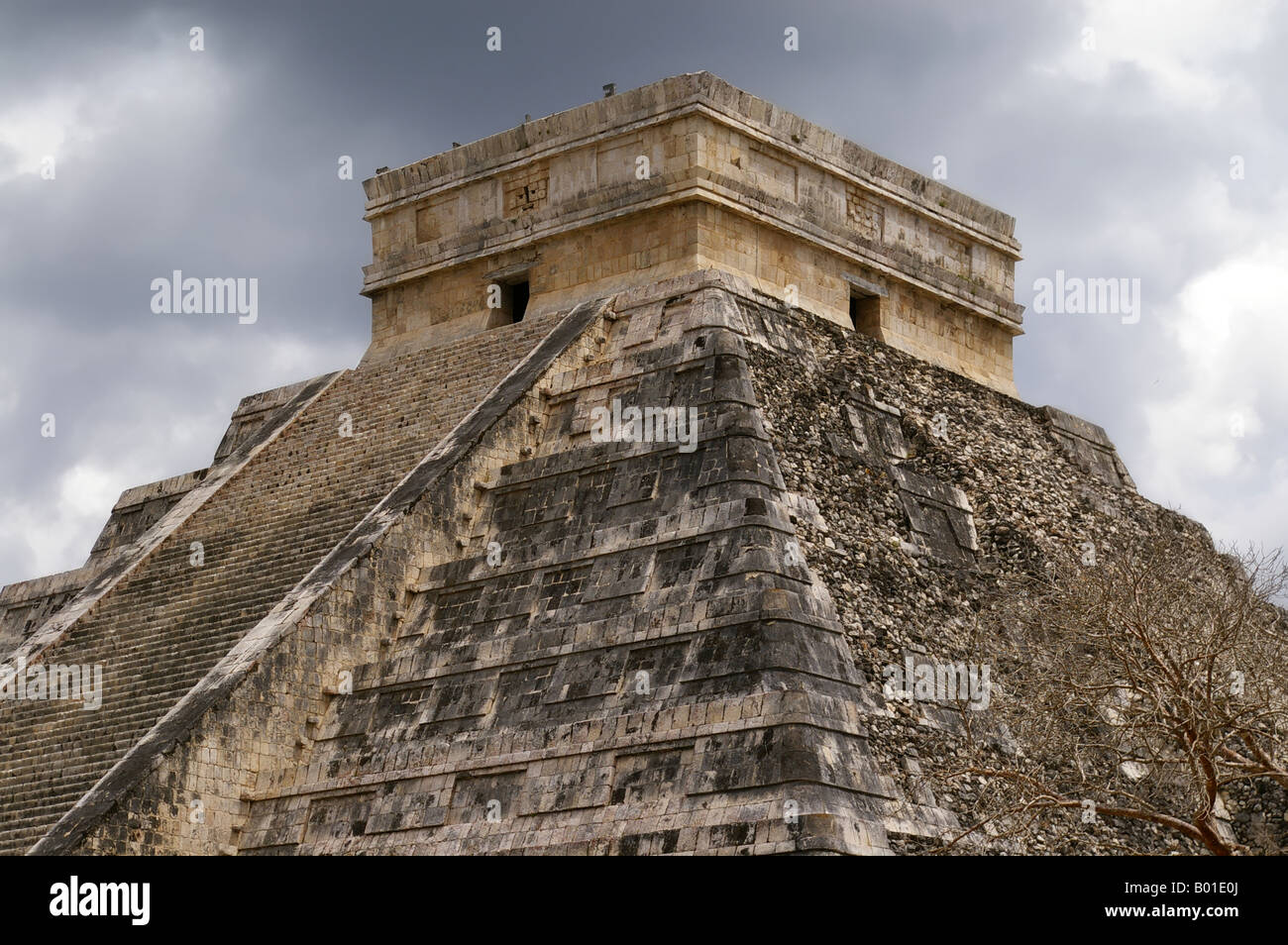 Chichen Itza The Great Pyramid Stock Photo - Alamy