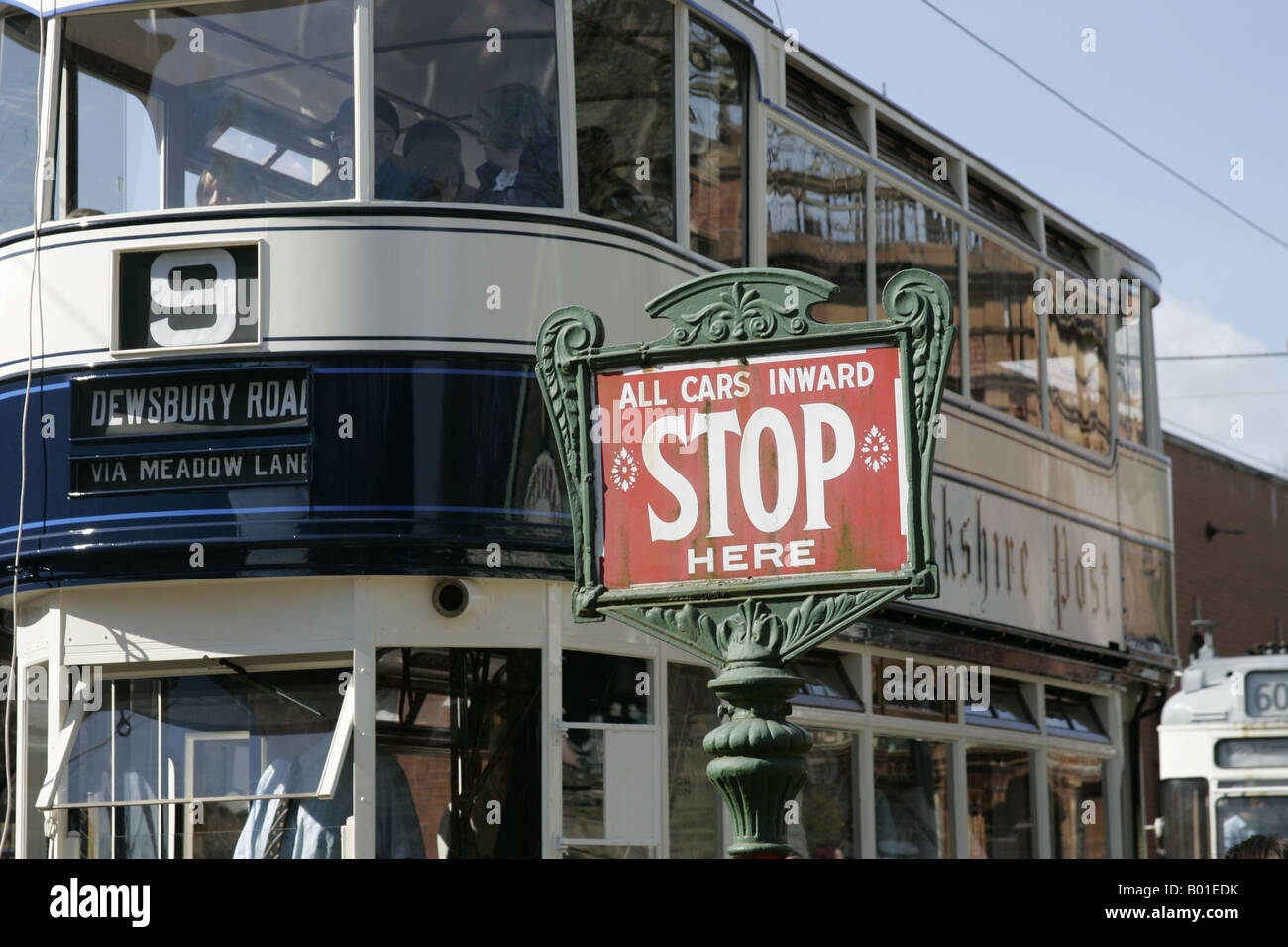 NATIONAL TRAMWAY MUSEUM TRAM TRANSPORT RAIL Stock Photo - Alamy