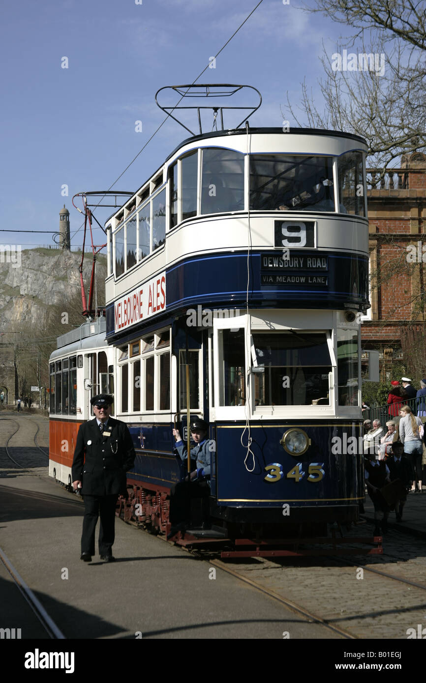 NATIONAL TRAMWAY MUSEUM TRAM TRANSPORT RAIL Stock Photo - Alamy