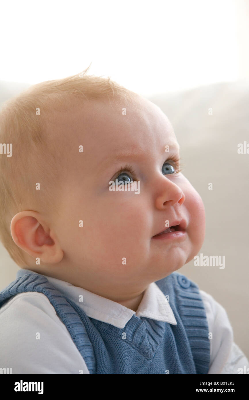 Portrait of a baby boy Stock Photo - Alamy