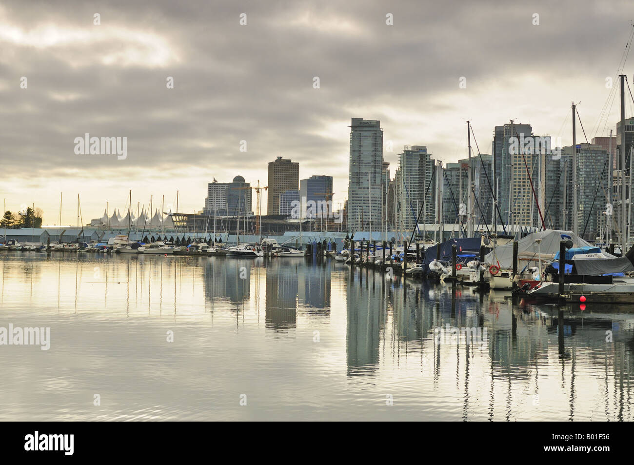 Vancouver City Stanley Park Waterfront Stock Photo - Alamy