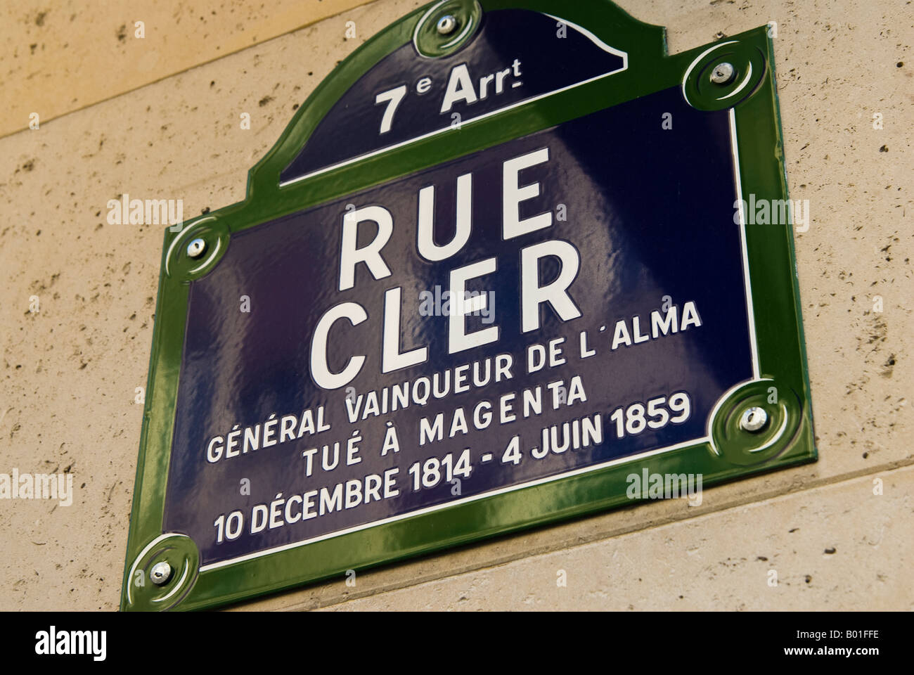 Rue Cler in the seventh arrondissement of Paris is a popular pedestrian ...