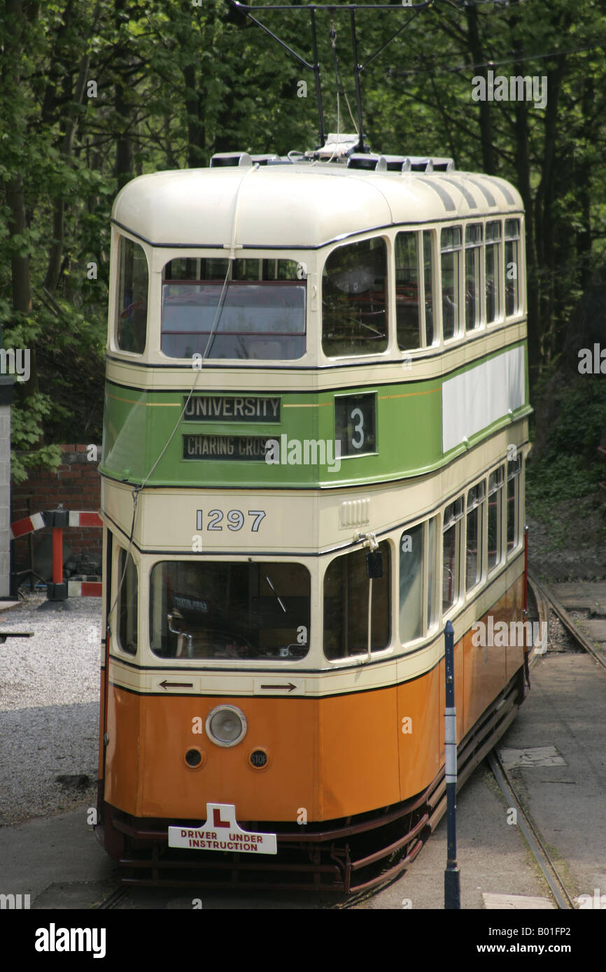 NATIONAL TRAMWAY MUSEUM TRAM TRANSPORT RAIL Stock Photo - Alamy