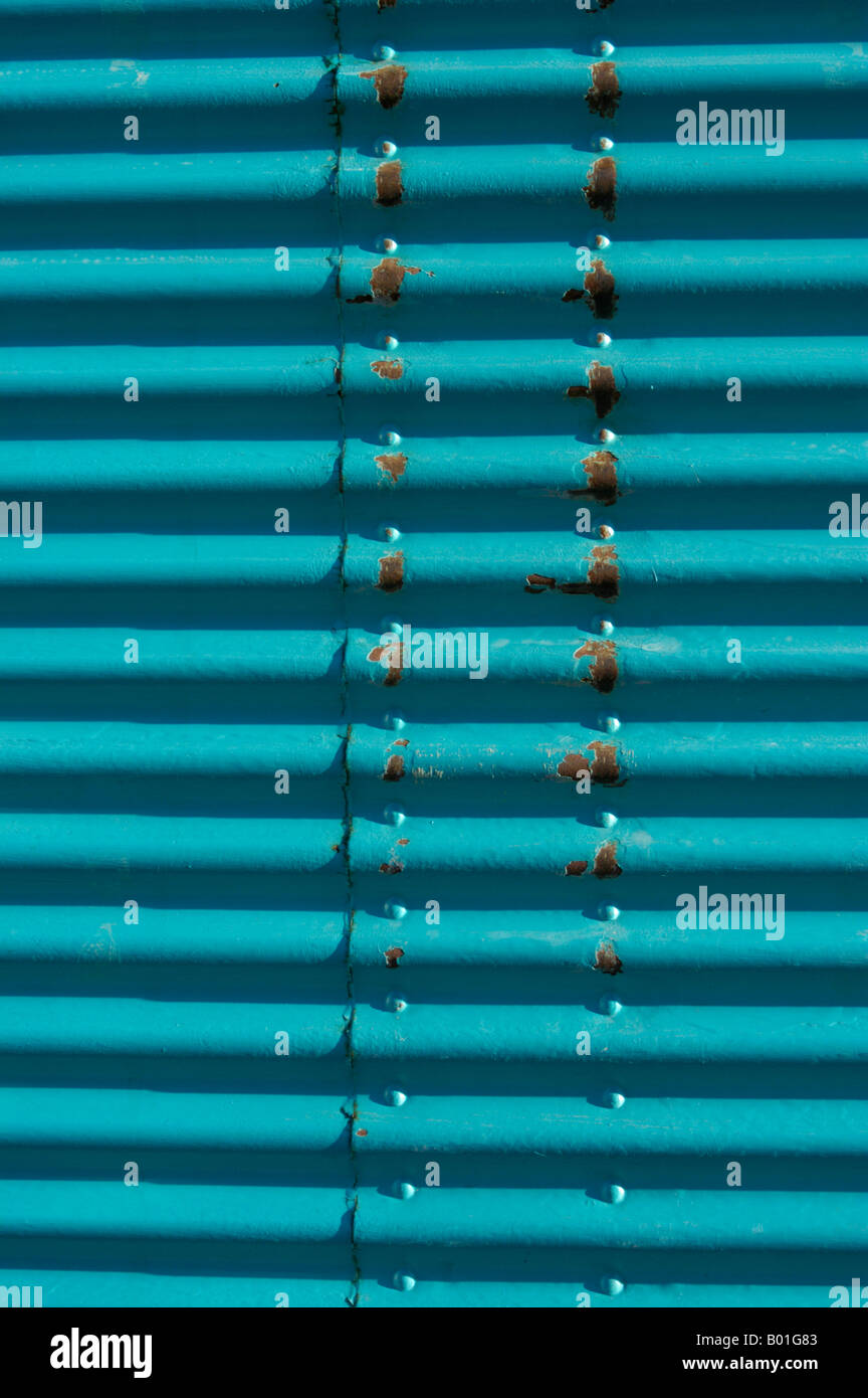 Green roll bar made of metal detail Stock Photo - Alamy