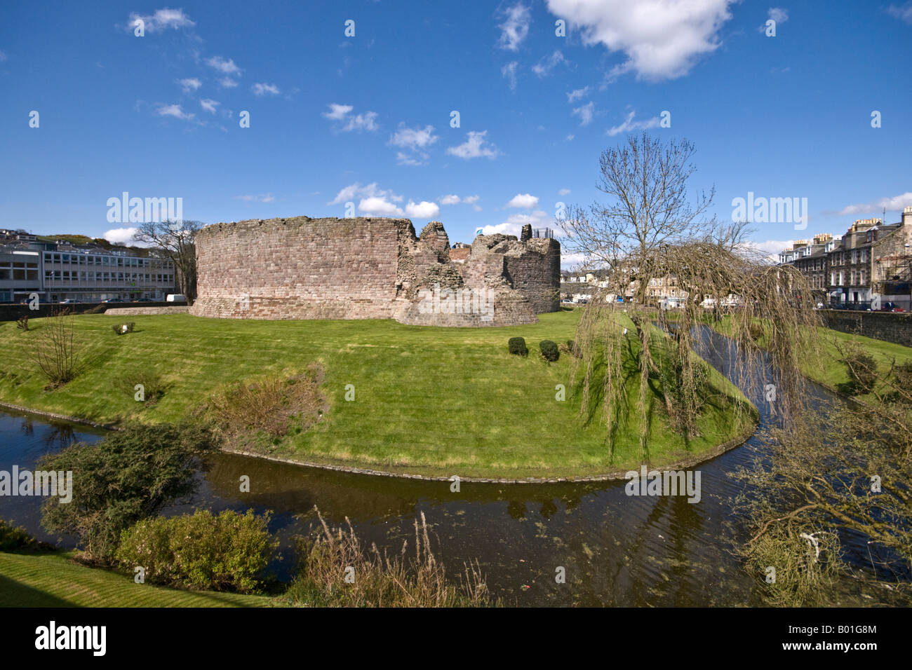Rothesay Castle Rothesay Bute Scotland Stock Photo - Alamy