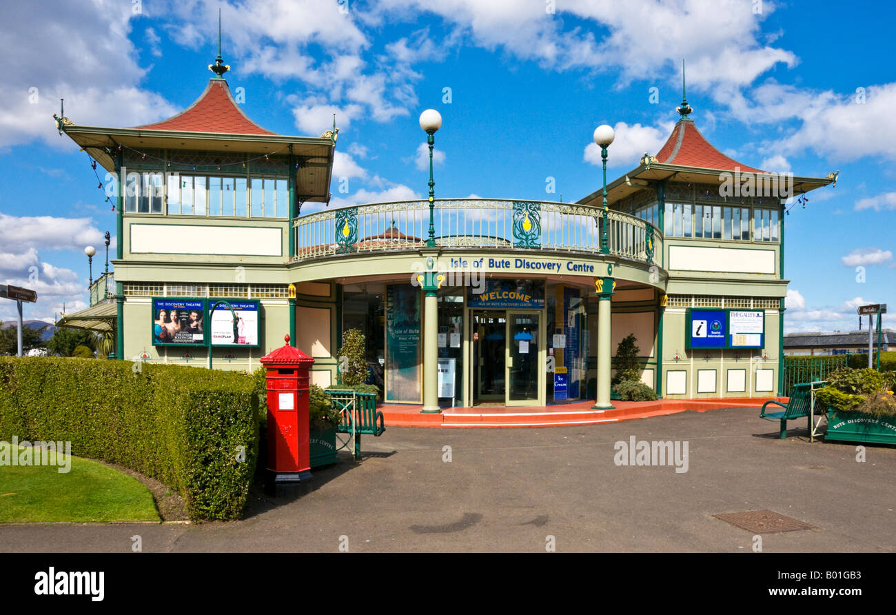 Isle of Bute Discovery Centre in the Rothesay Winter Garden building in ...