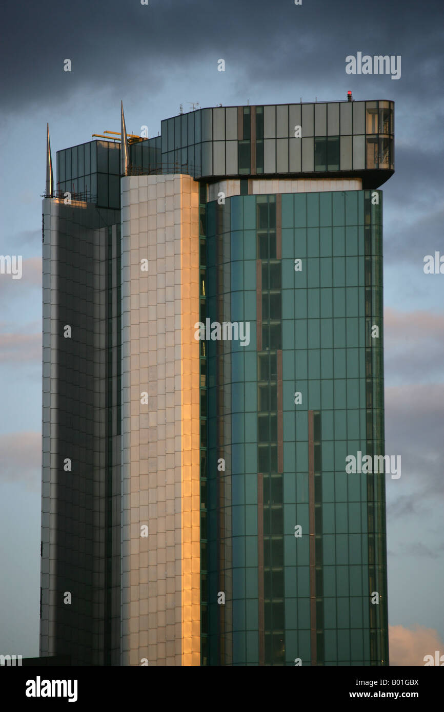 City of Birmingham, England. Beetham Towers, residential tower and ...