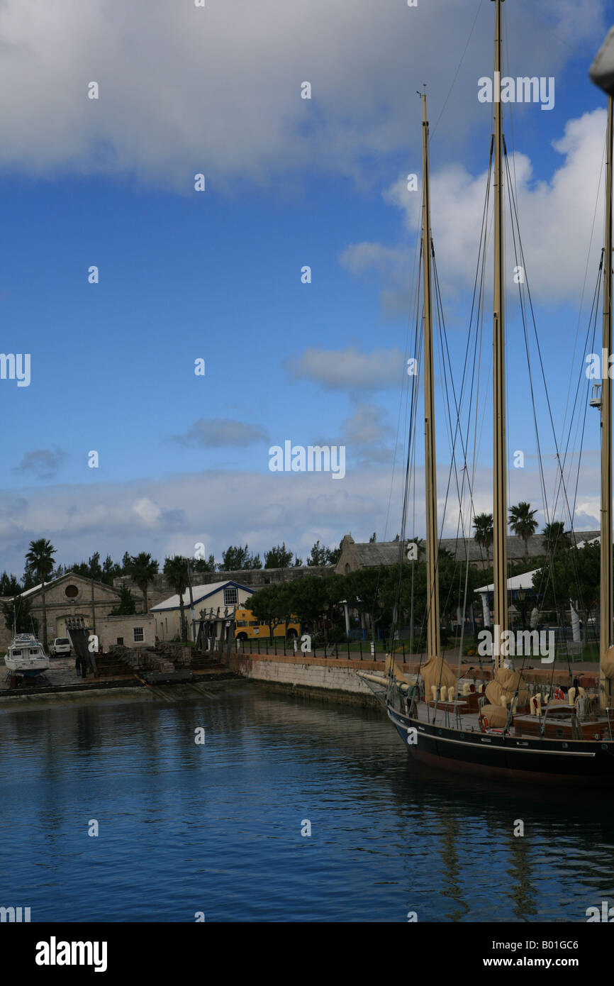 The dockyard Bermuda Stock Photo - Alamy