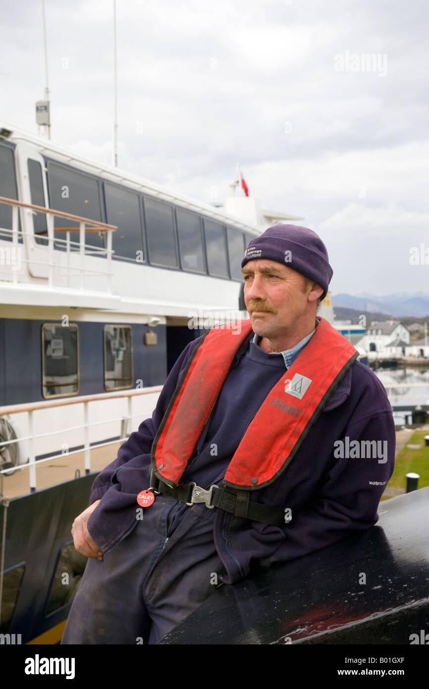 Man male working or at work as lock keeper hi-res stock photography and ...