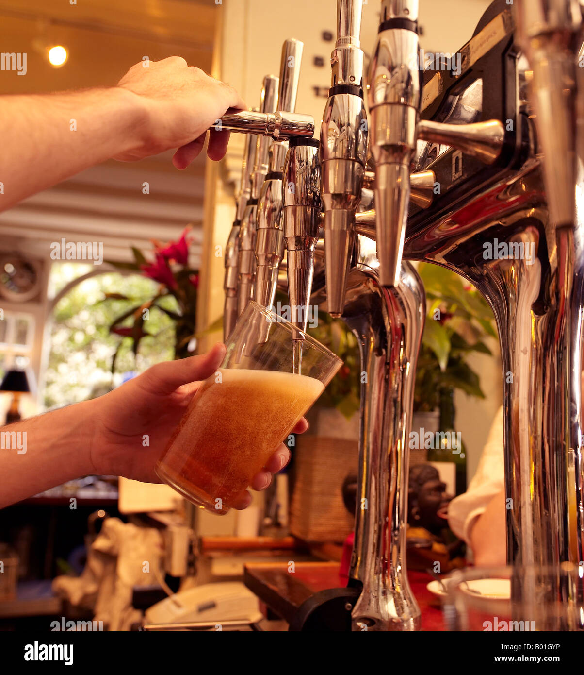 On tap beer hi-res stock photography and images - Alamy