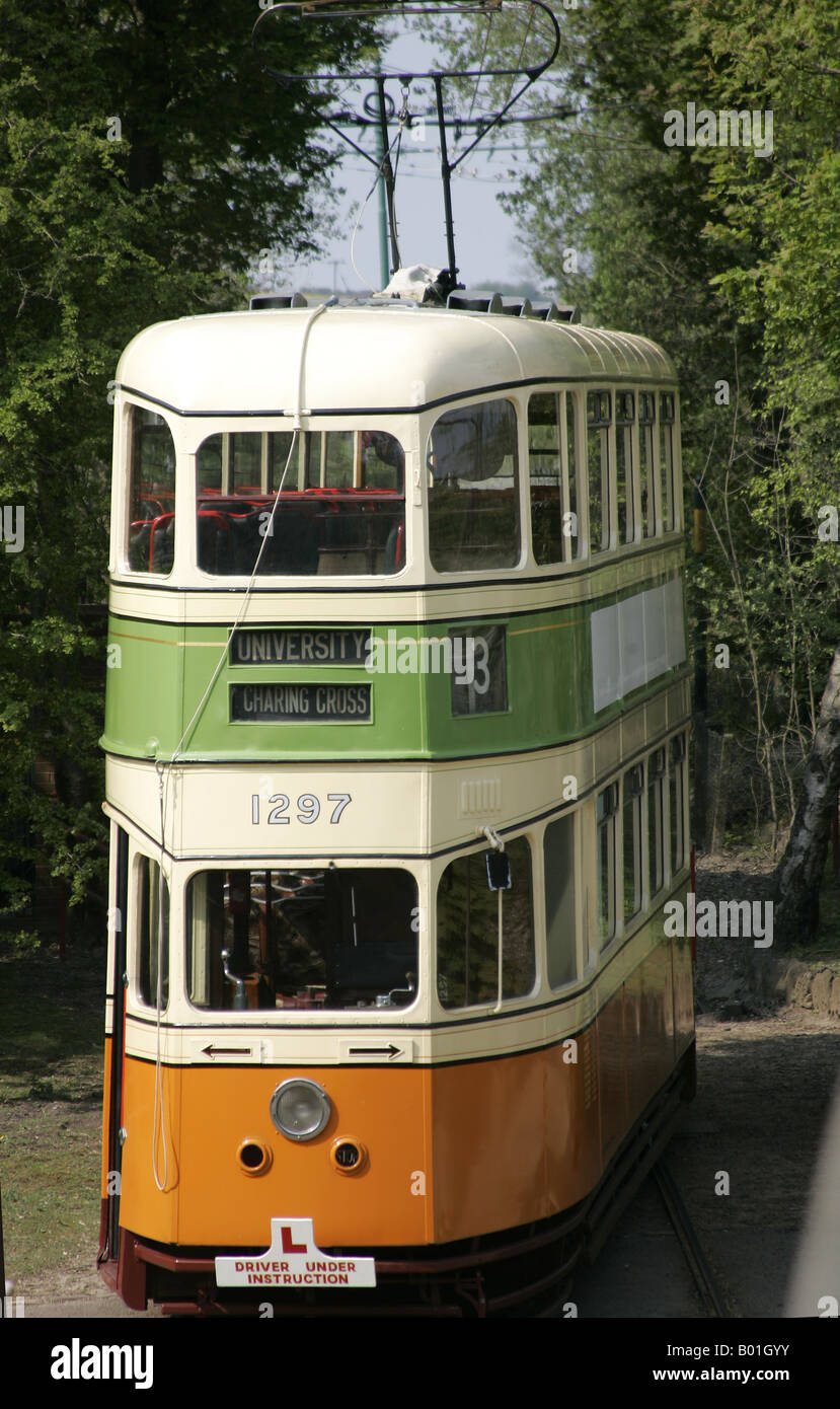 NATIONAL TRAMWAY MUSEUM,CRICH,ENGLAND Stock Photo - Alamy