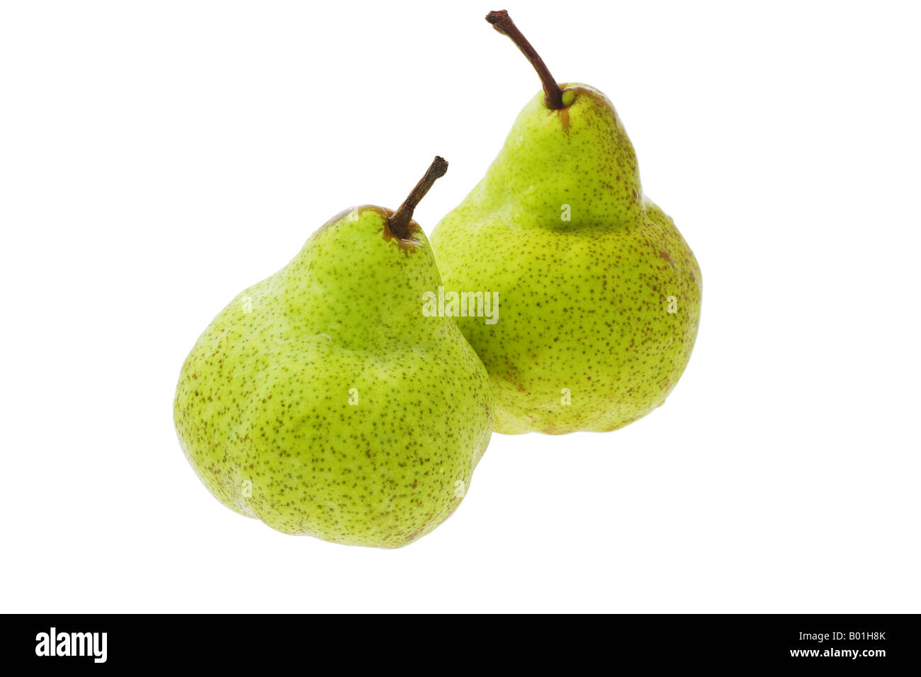 Fresh pears isolated on white background Stock Photo - Alamy