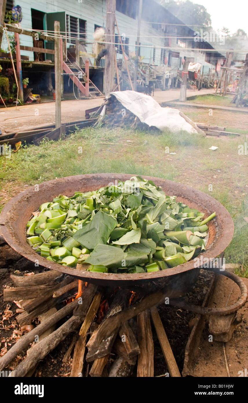 Fire outside longhouse hi-res stock photography and images - Alamy