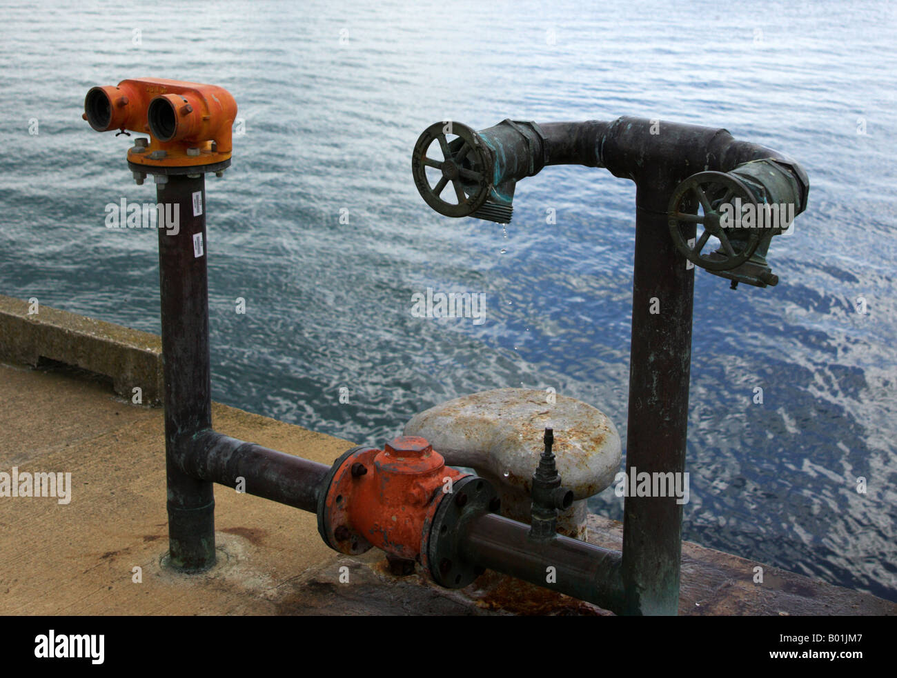Sea Water Fire Hydrant Stock Photos & Sea Water Fire Hydrant Stock ...