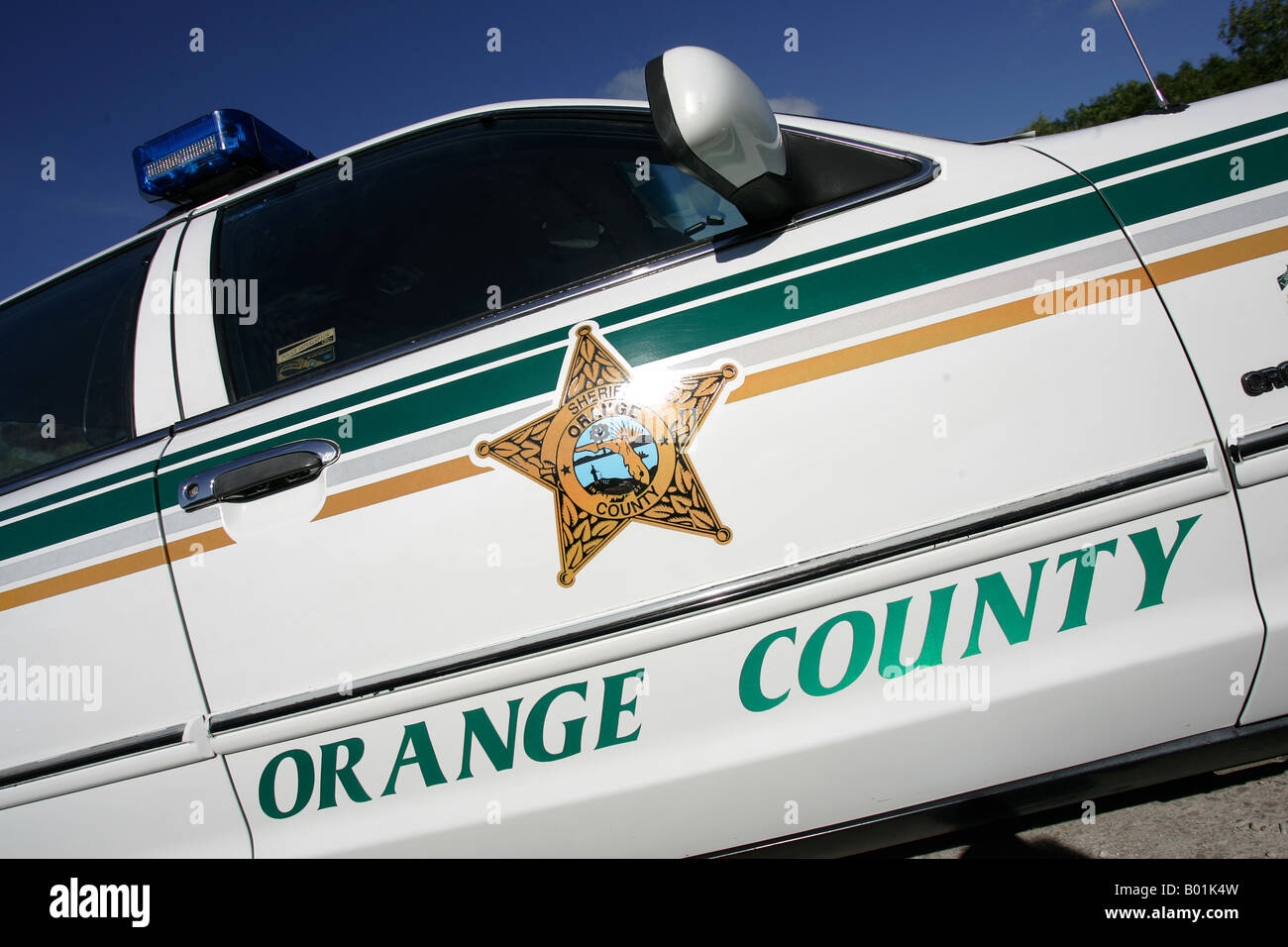 Vintage sheriff police car hi-res stock photography and images - Alamy
