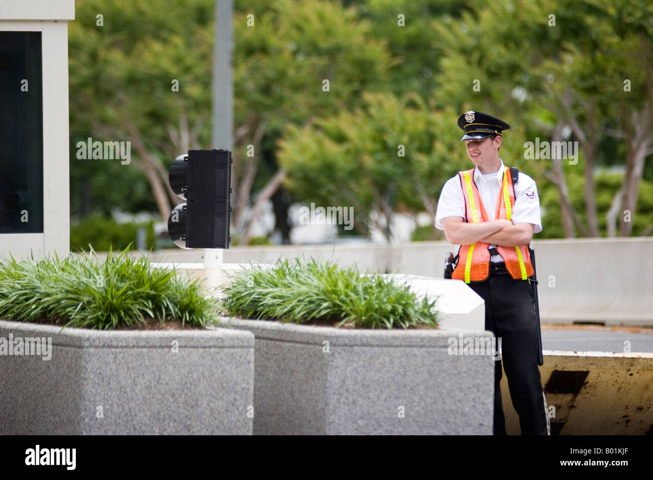 Capitol police barrier hi-res stock photography and images - Alamy