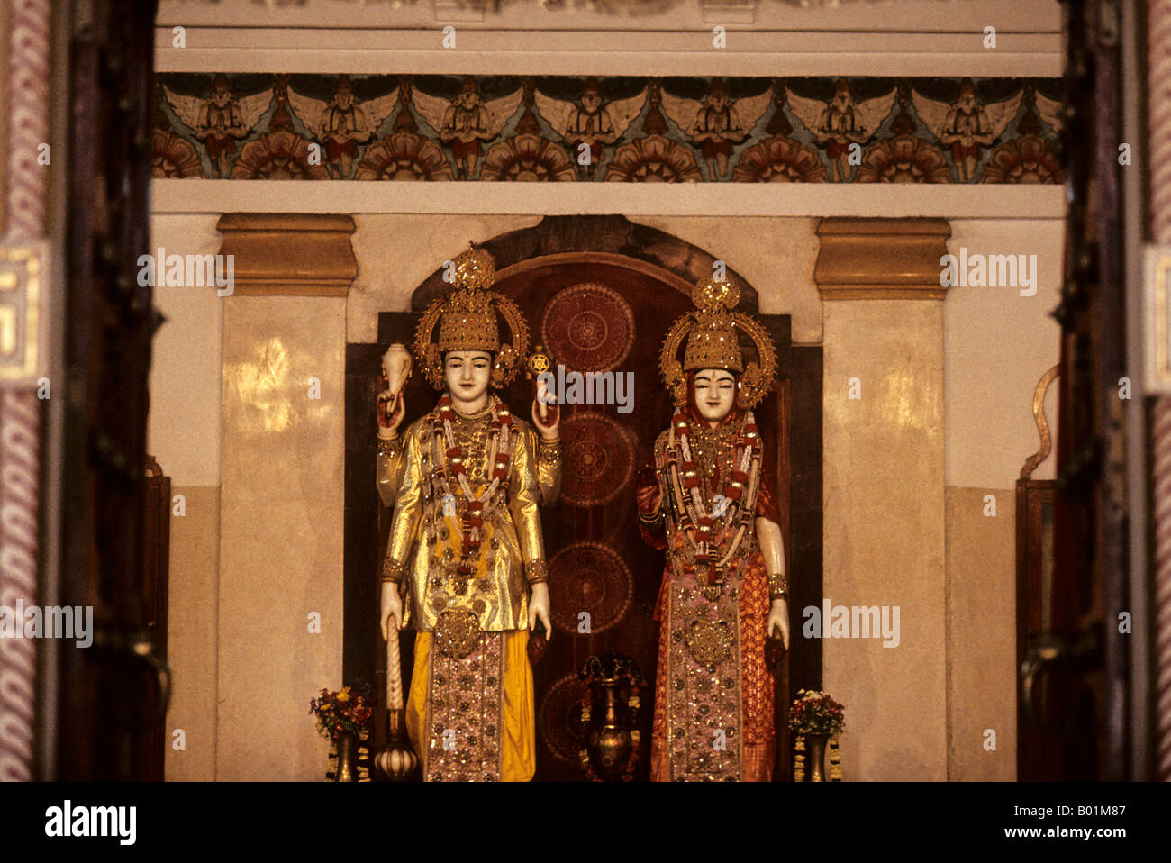 The Laxminarayan Temple (or Birla Mandir), New Dehli IN Stock Photo - Alamy