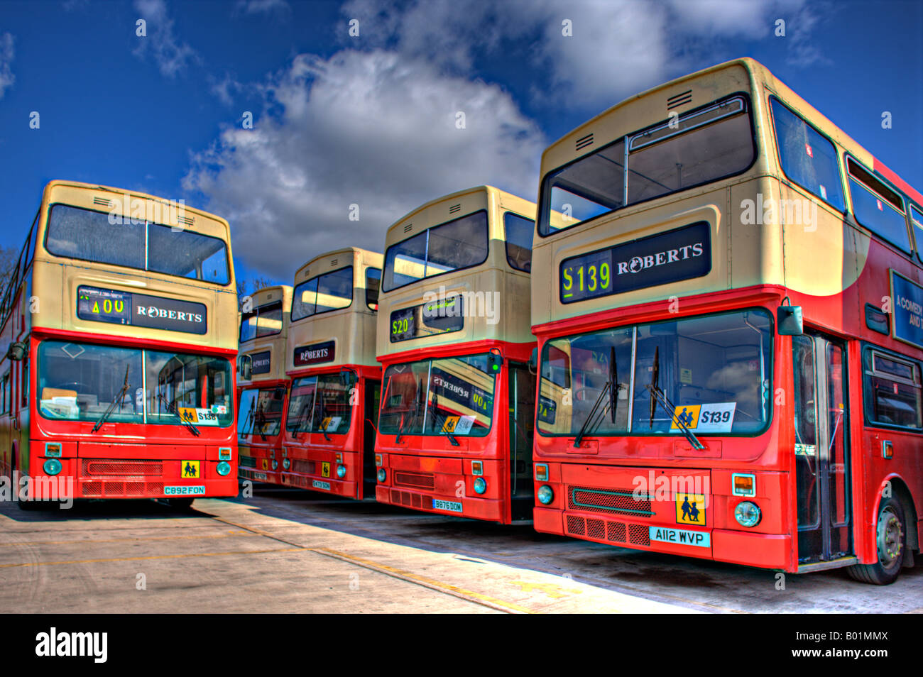 School Bus Depot High Resolution Stock Photography and Images - Alamy