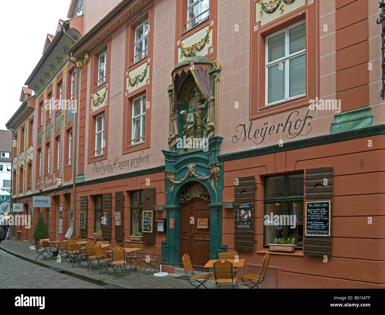 inn restaurant in an old baroque house Wirtschaft zum großen Meyerhof ...