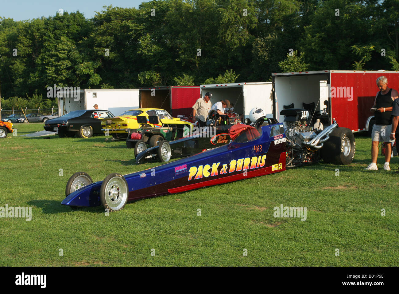 Dragster at Kil Kare Dragway Xenia or Dayton Ohio Stock Photo - Alamy