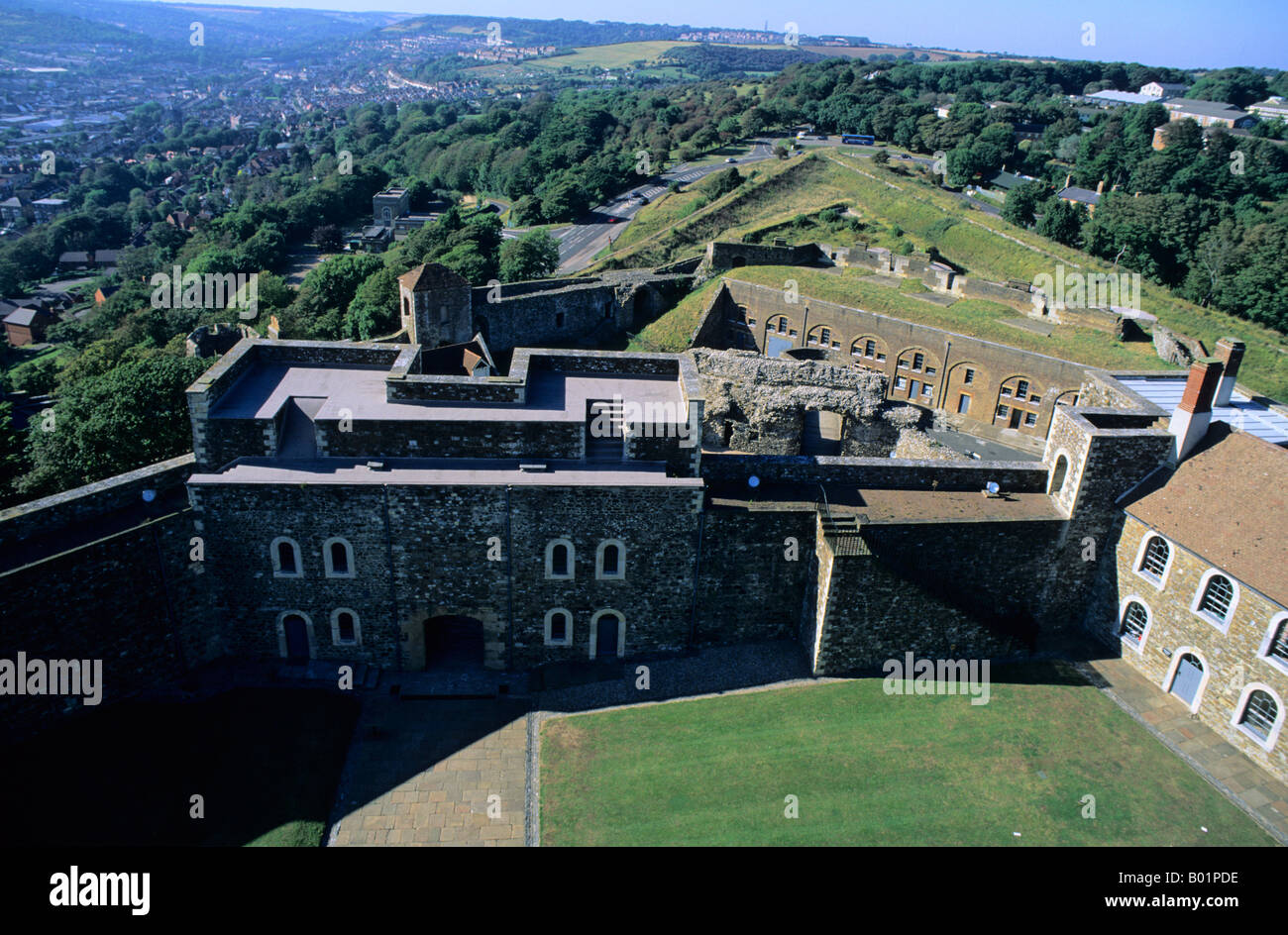 Roof dover castle keep hi-res stock photography and images - Alamy