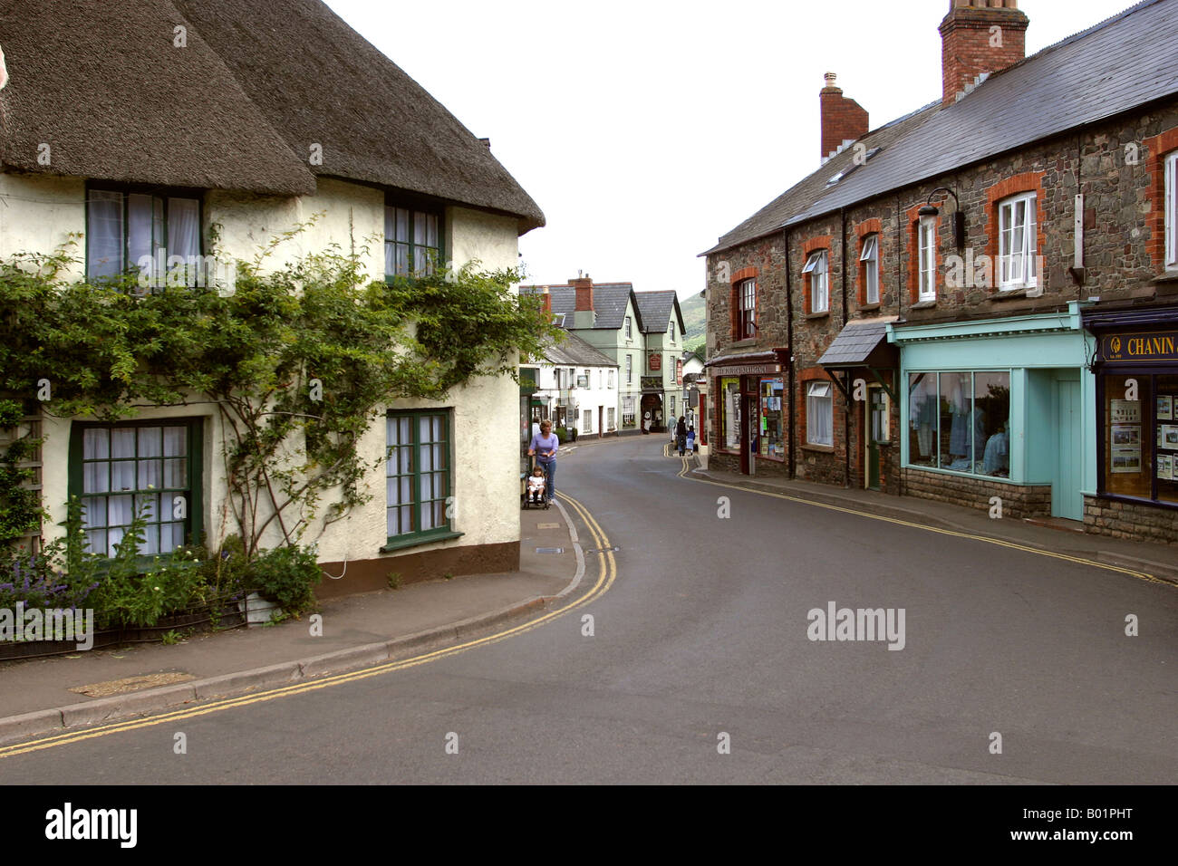 Porlock village hi-res stock photography and images - Alamy