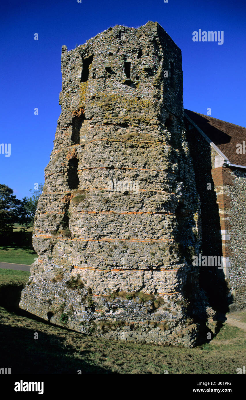 Roman Lighthouse, Dover Castle, Kent, England, UK Stock Photo - Alamy