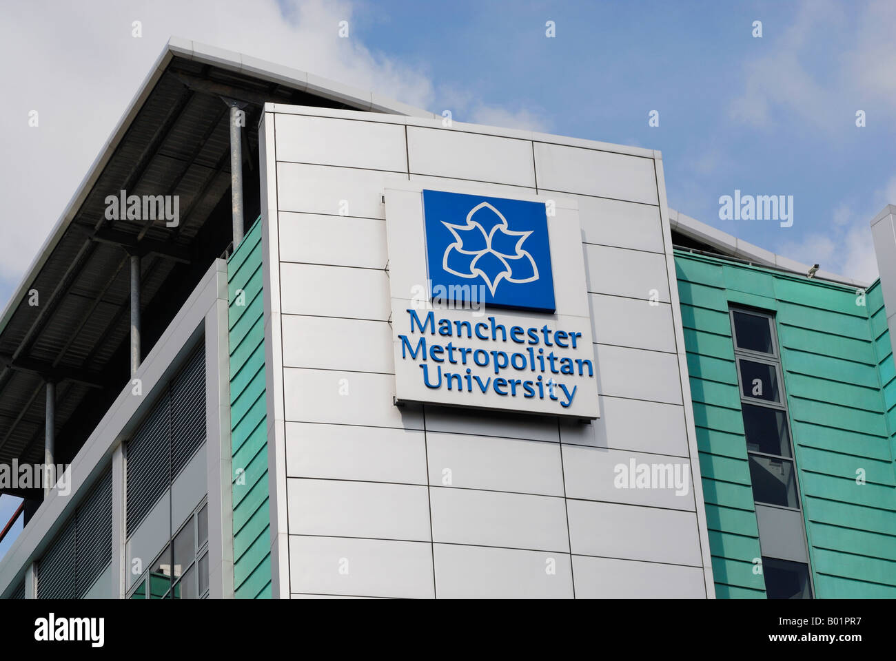 Manchester Metropolitan University building situated next to the ...