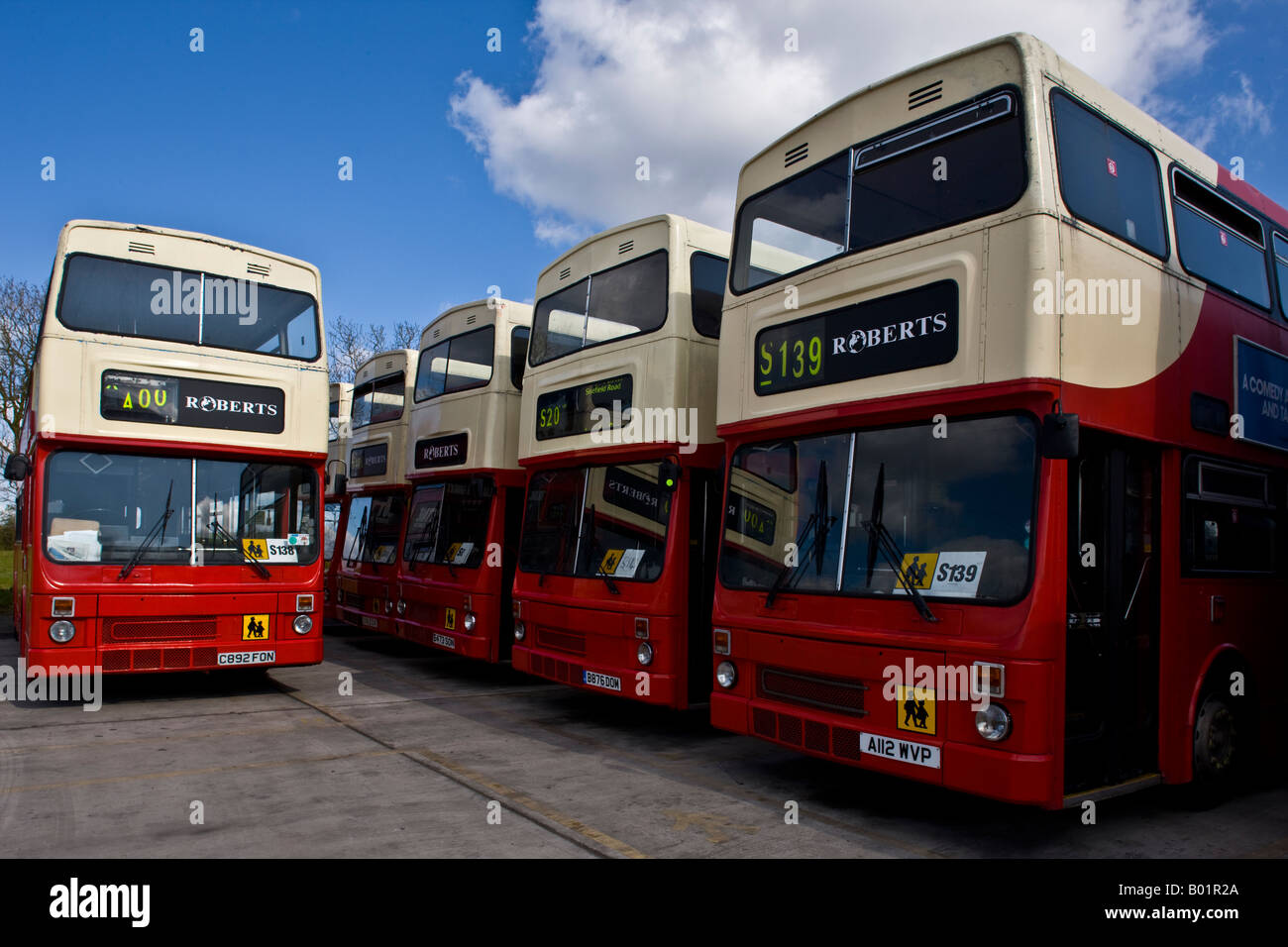 School bus depot hi-res stock photography and images - Alamy