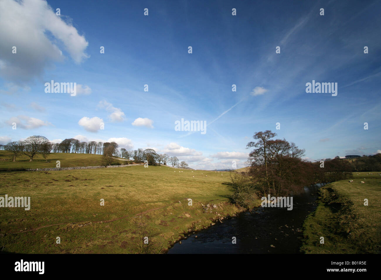 River Hodder,Slaidburn, Forest of Bowland, Lancashire, England Stock ...