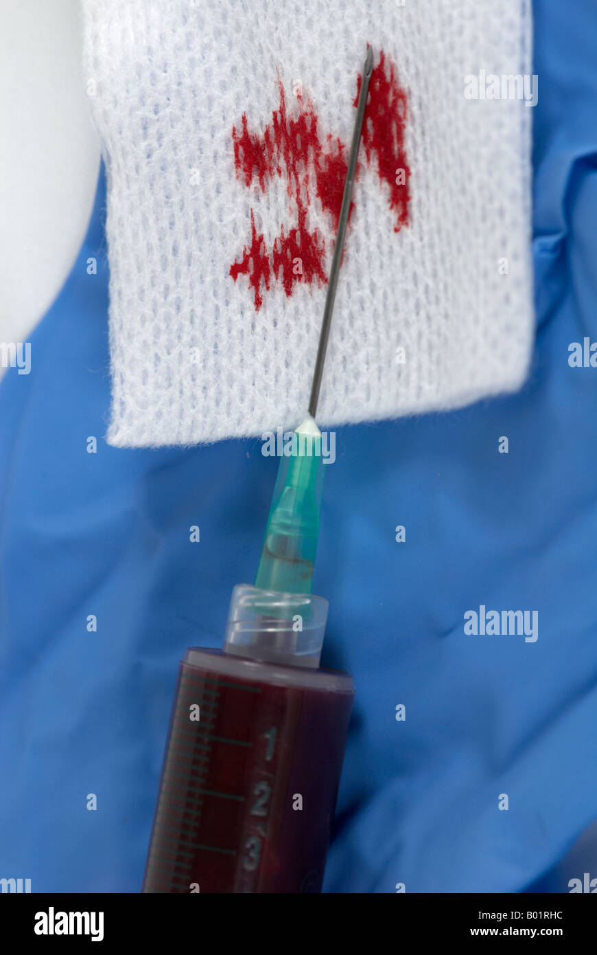 Bloody surgical glove hi-res stock photography and images - Alamy