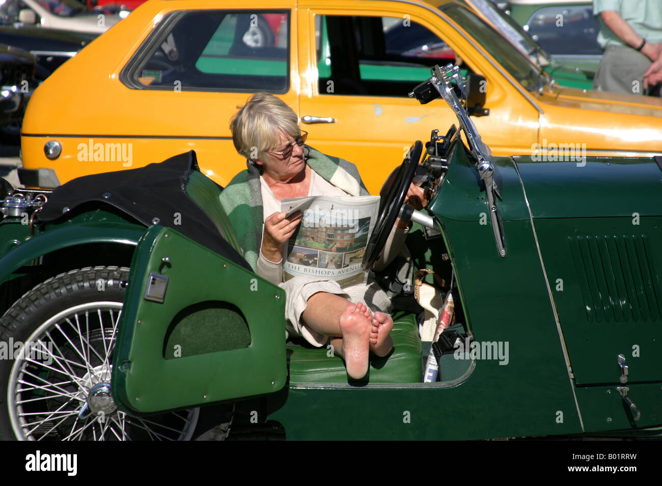 Vintage car owner hi-res stock photography and images - Alamy