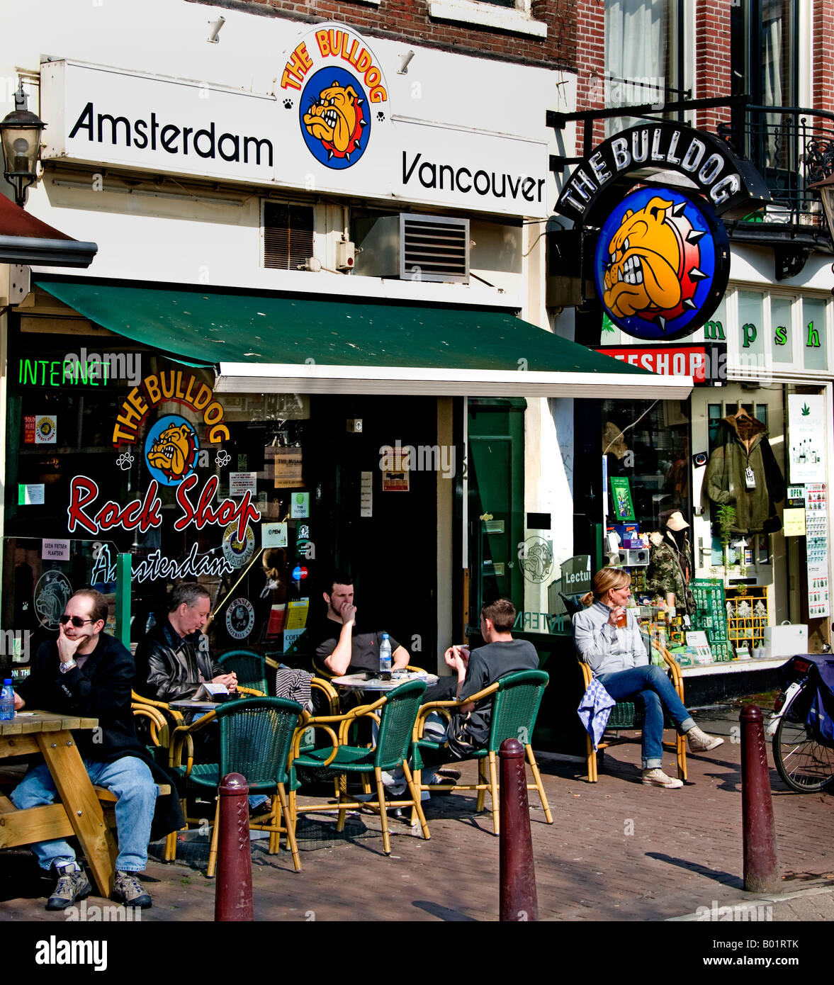 Amsterdam Coffee Shop Joint Haschisch Gras Canabis Marihuana Dope ...