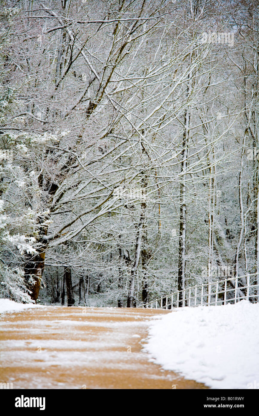 Lydiard Park Swindon with snow Stock Photo - Alamy