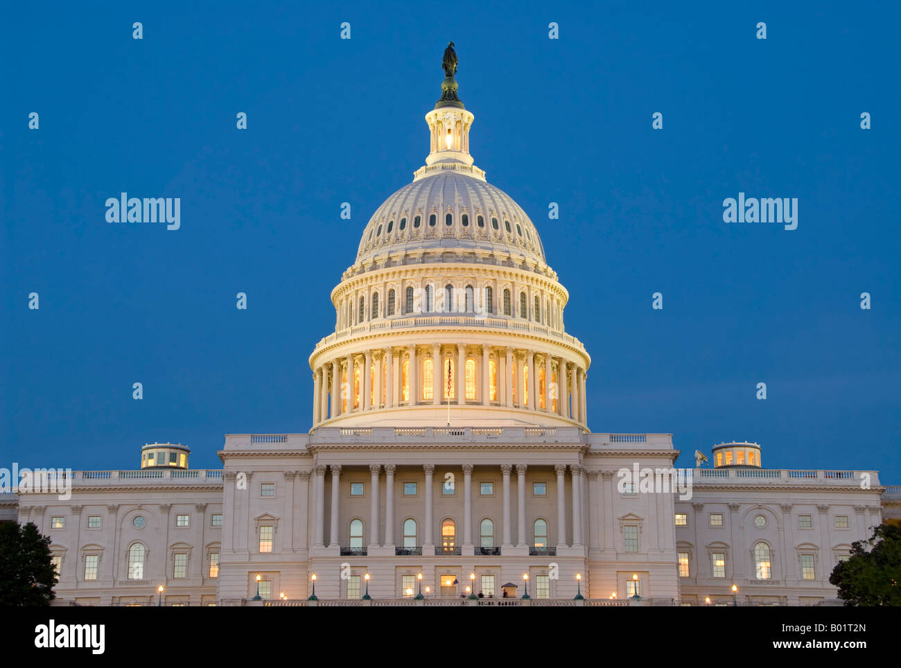 Capitol dome congress washington dc usa sunset hi-res stock photography ...
