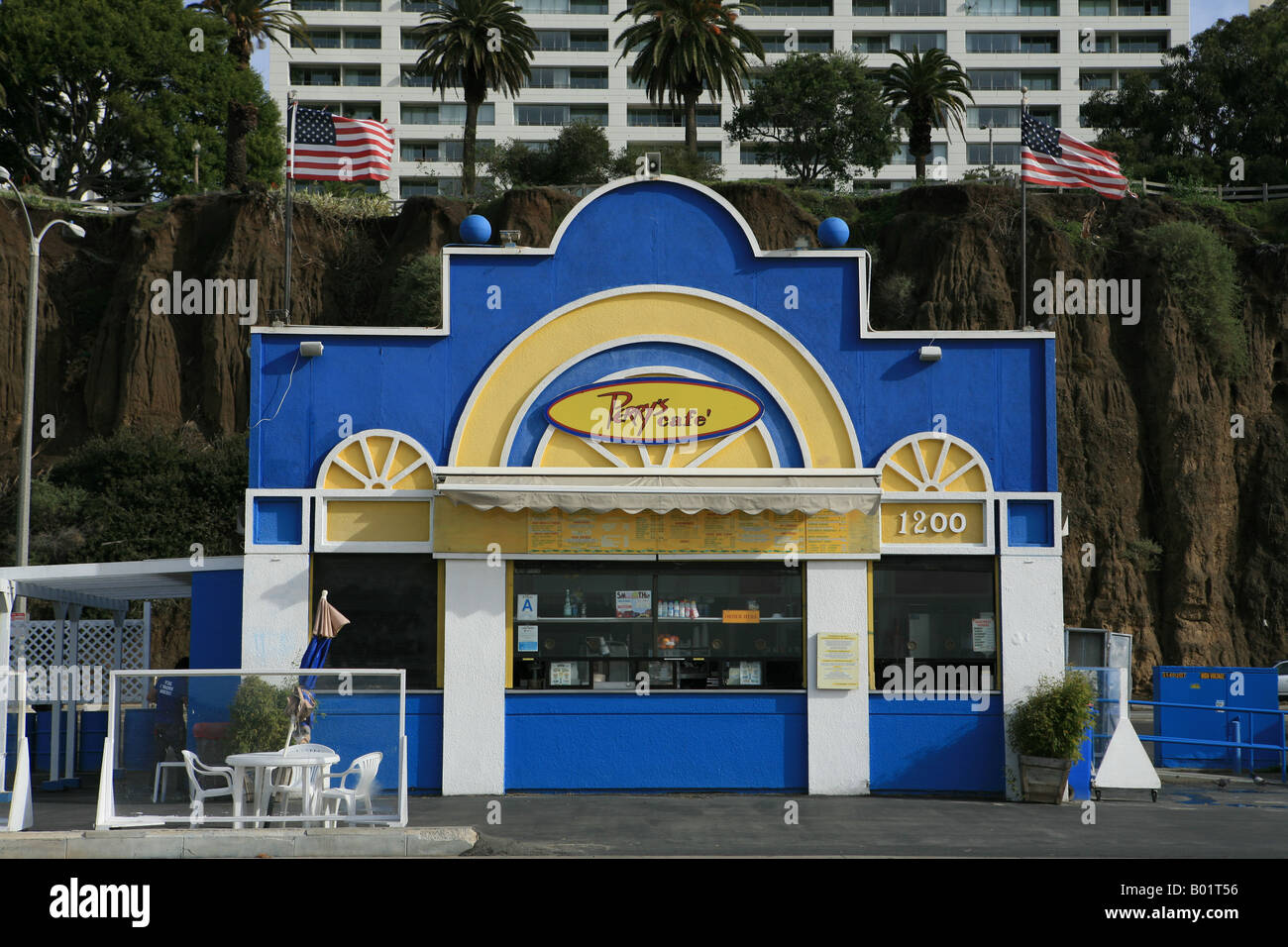 Perrys beach cafe hi-res stock photography and images - Alamy