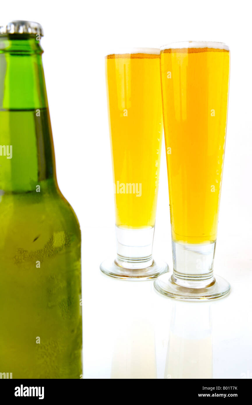 Ice Cold Beer Stock Photo - Alamy