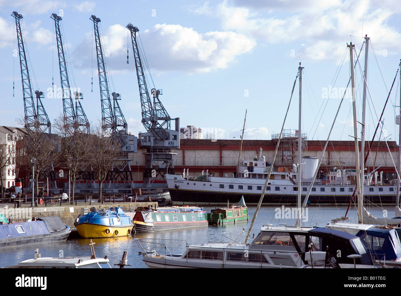 The Floating Harbour Bristol England 2008 Stock Photo - Alamy