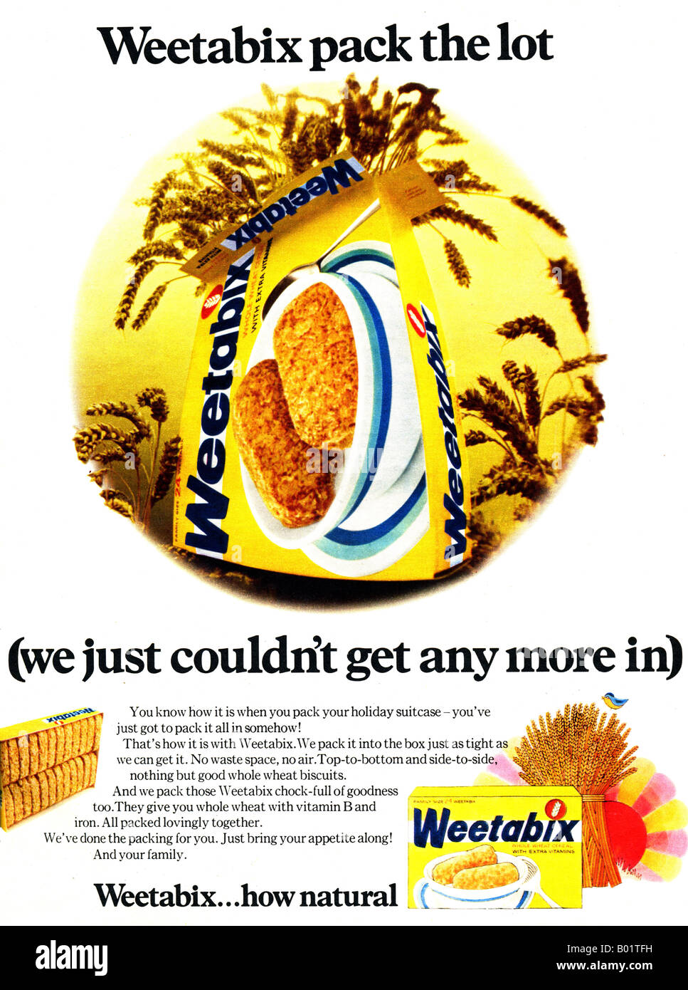 Weetabix advert hi-res stock photography and images - Alamy