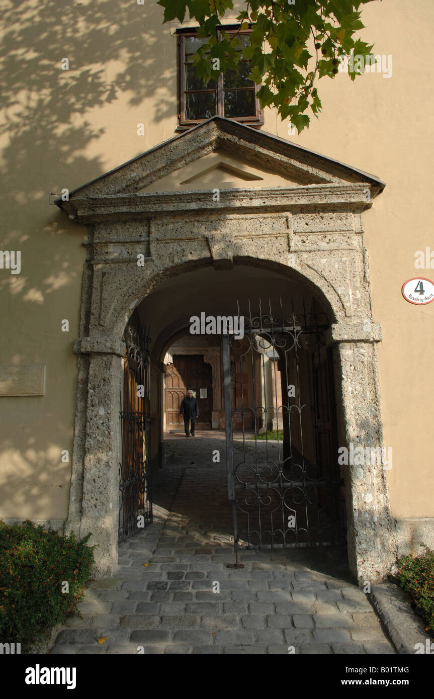 The Convent of Nonnberg Abbey at Salzburg in Austria Stock Photo - Alamy